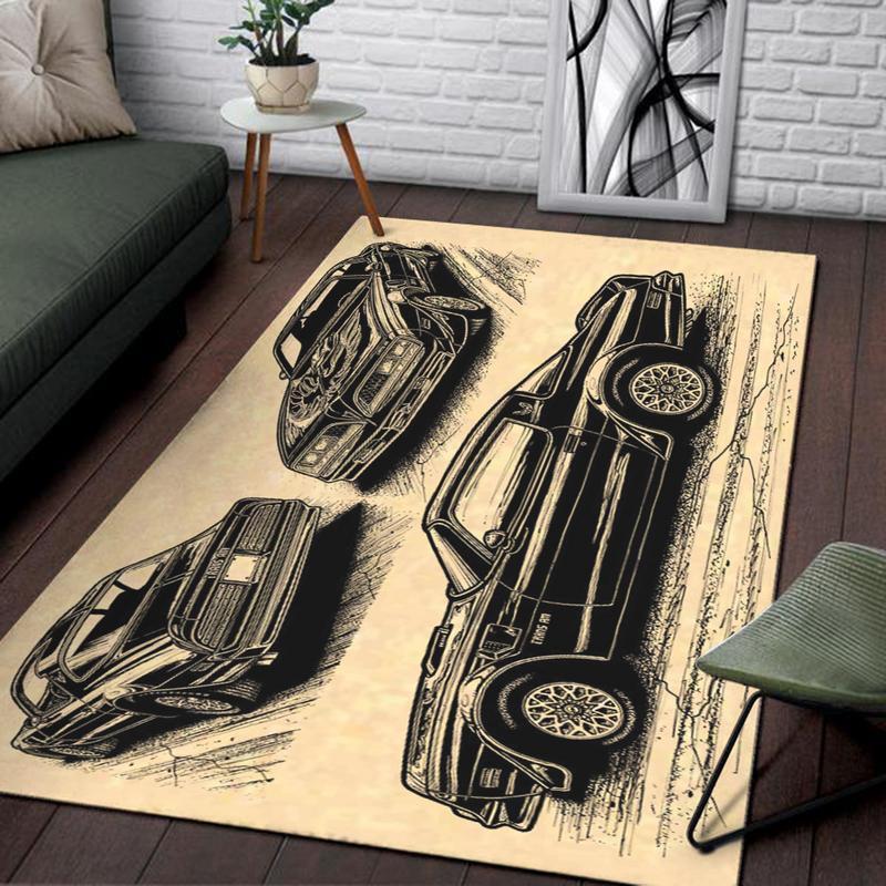 bandit rug trans am pontiac firebird smokey and the bandit 02387 ...