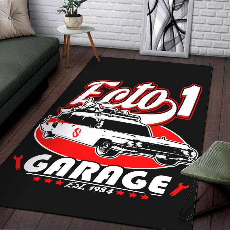 ghostbuster rug ghostbusters ecto garage 02640 - Rustypod Store