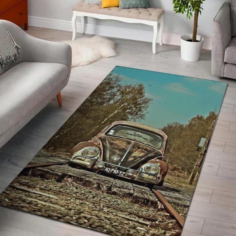 beetles rug volkswagen beetle 02920 - Rustypod Store