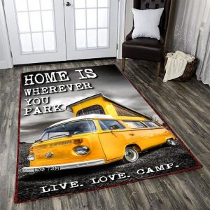 campervan rug volkswagen camper van 03464 - Rustypod Store