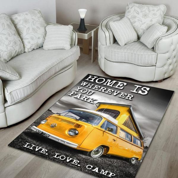 campervan rug volkswagen camper van 03464 - Rustypod Store