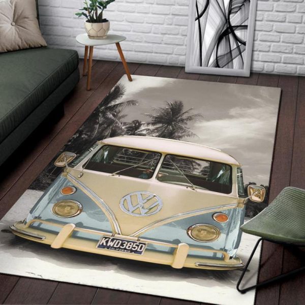 campervan rug volkswagen camper van 03921 - Rustypod Store