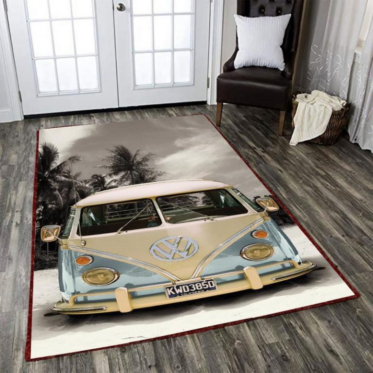 campervan rug volkswagen camper van 03921 - Rustypod Store