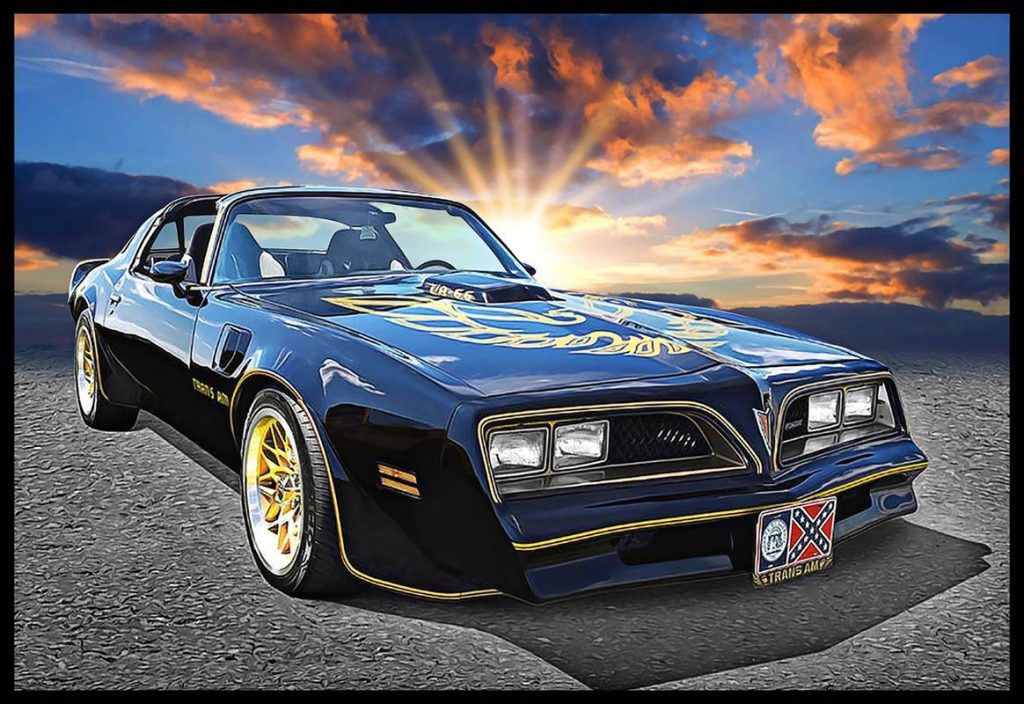 bandit car canvas - Rustypod Store