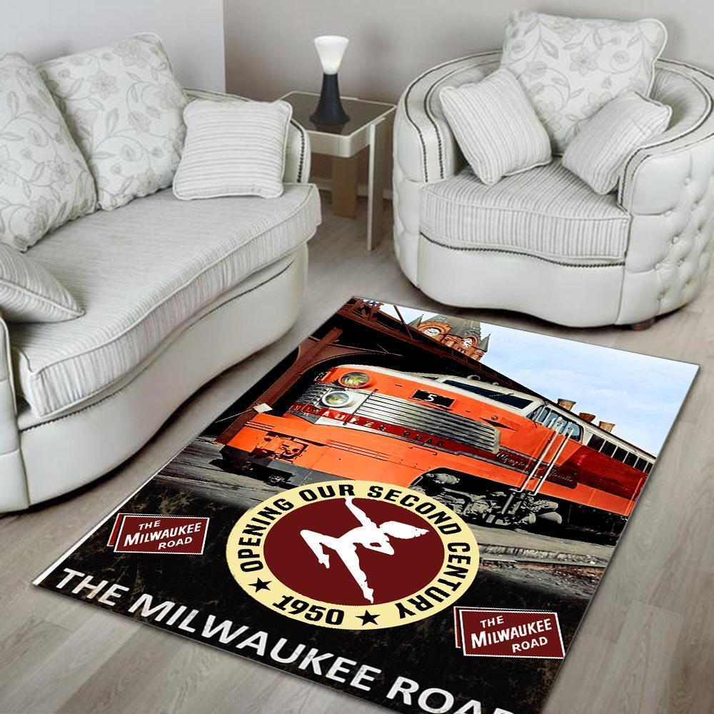 Milwaukee Railroad rug 05156 - Rustypod Store