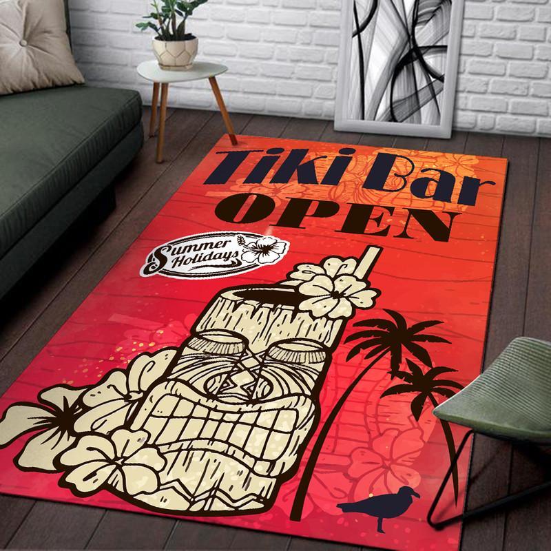 tiki bar rug 05849 - Rustypod Store