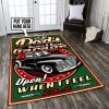 personalized garage rug 06824 - Rustypod Store