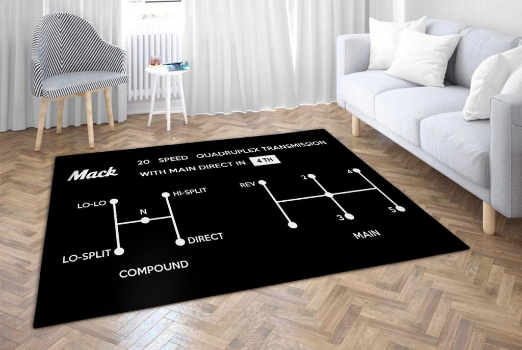 Mack quadruplex transmission rug 06998 - Rustypod Store