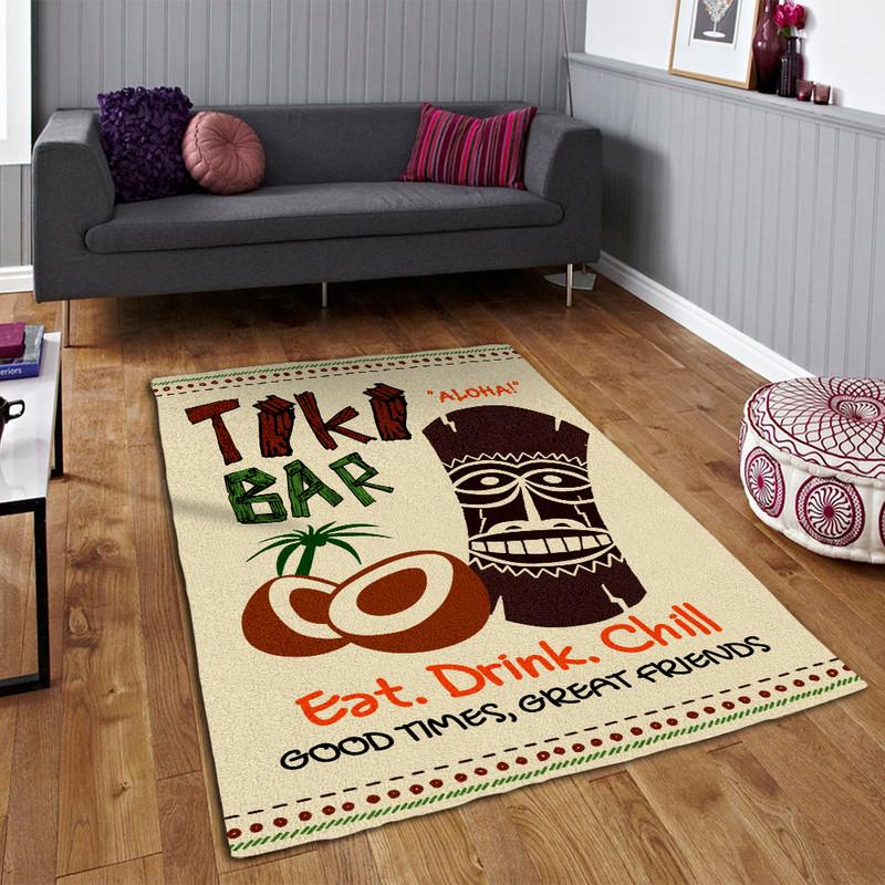tiki bar rug 07729 - Rustypod Store