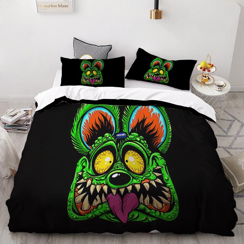rat fink bedding set 07780 - Rustypod Store
