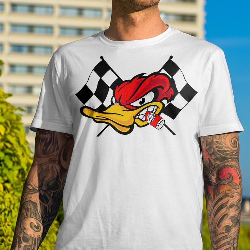 hot rod duck shirt 08034 - Rustypod Store
