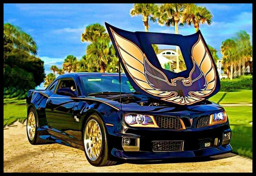 Trans am car canvas - Rustypod Store