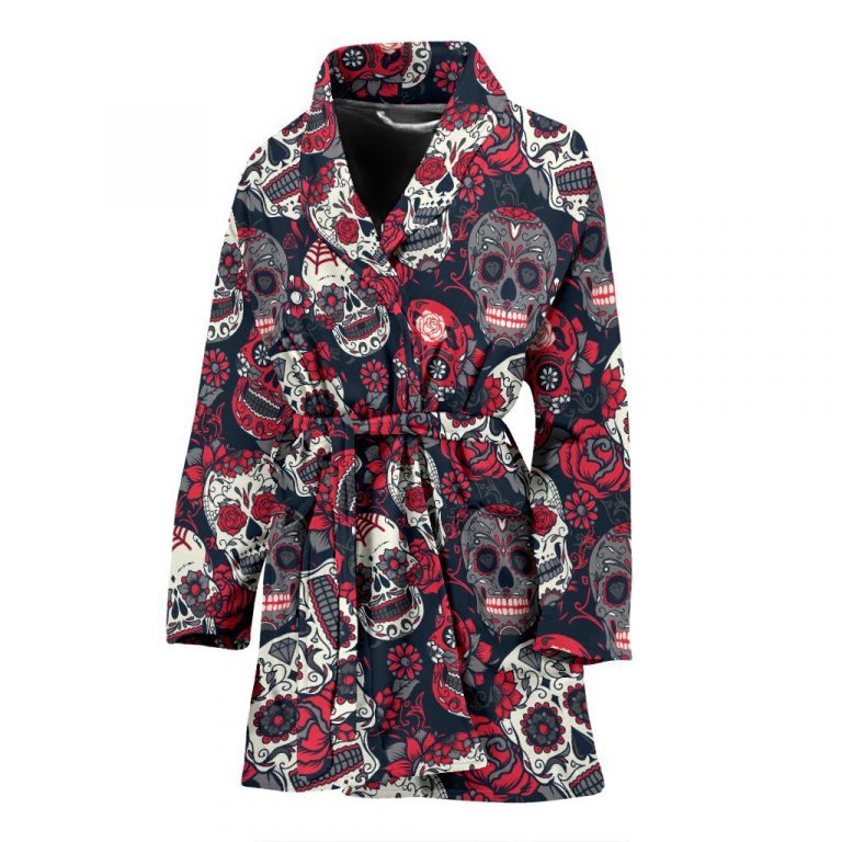 SKULL Bath Robe - Rustypod Store
