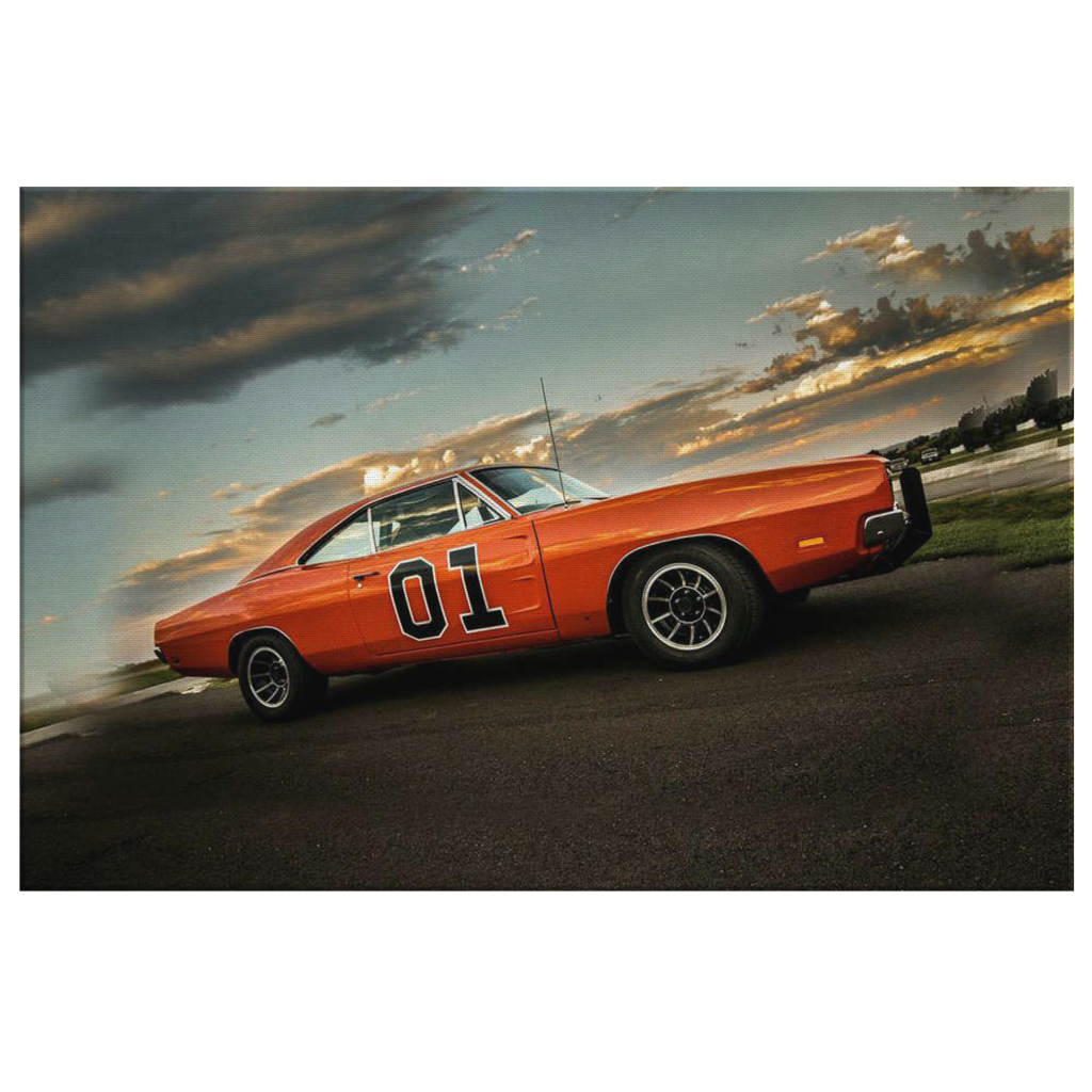 GENERAL LEE canvas wrap - Rustypod Store