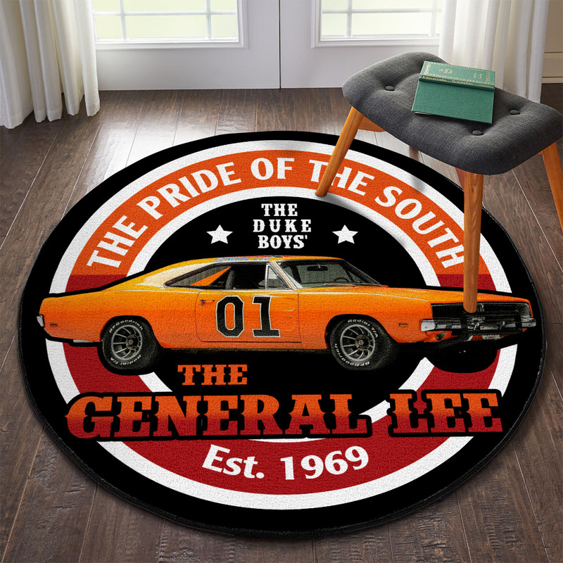 Dukes of Hazzard | the duke boys round mat 08691 - Rustypod Store
