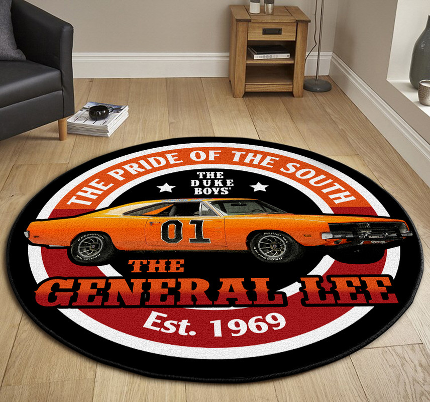 Dukes of Hazzard | the duke boys round mat 08691 - Rustypod Store