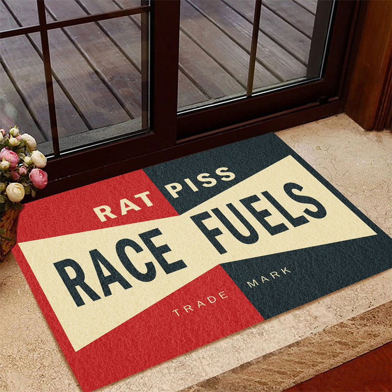 Rat Rod Speed Parts | hot rod door mat 08555 - Rustypod Store