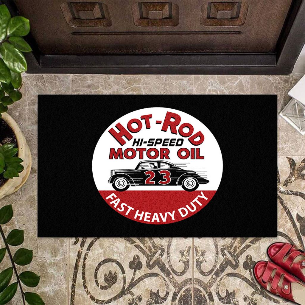 HOT ROD MOTOR OIL Street Vintage door mat 08623 - Rustypod Store