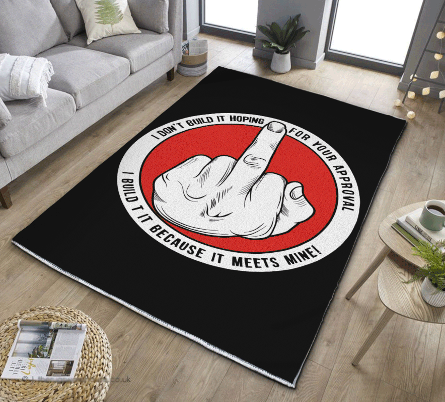 Hot Rod Street Rod Rockabilly Old School rug 08643 - Rustypod Store