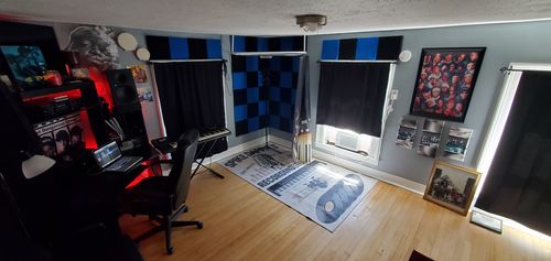 personalized recording studio rug 05610 - Rustypod Store