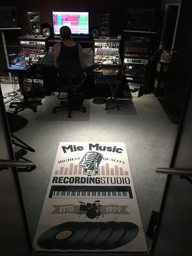 personalized recording studio rug 05610 - Rustypod Store