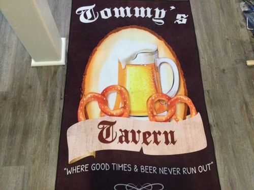 personalized tavern rug 06460 - Rustypod Store