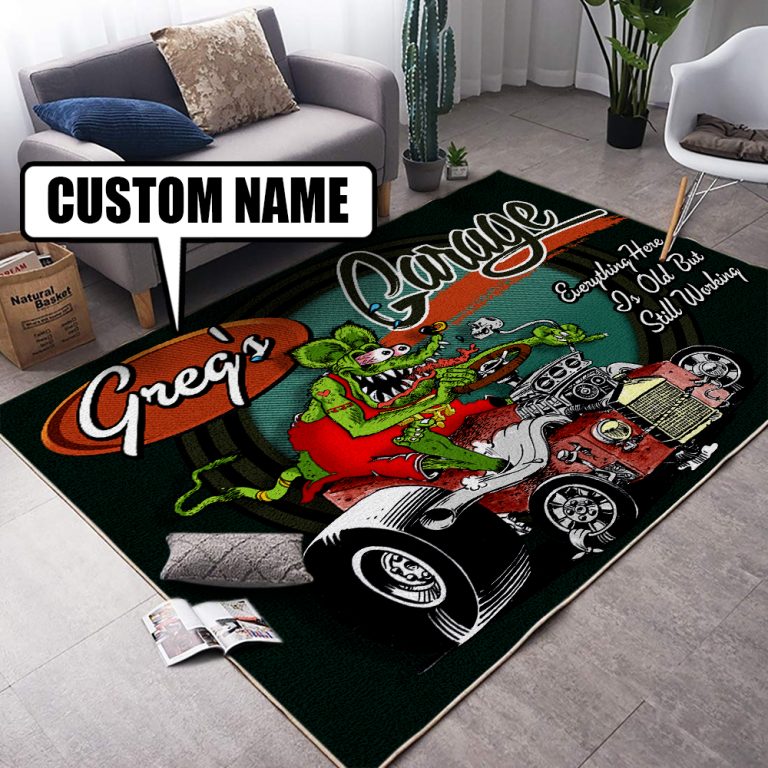johndeere rug john deere farm tractor 02884 - Rustypod Store