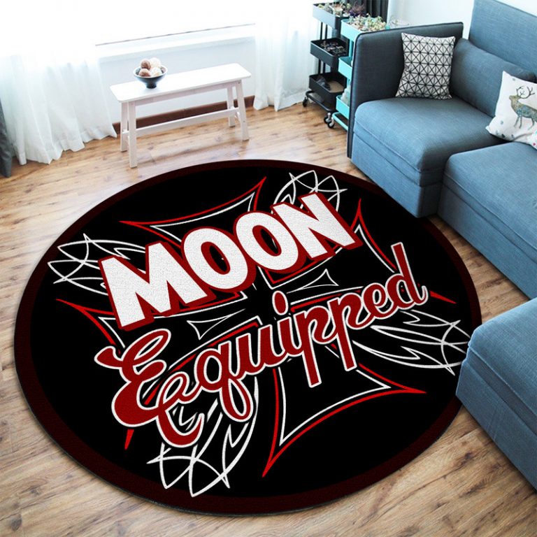 moon equipped | hot rod round mat 09317 - Rustypod Store