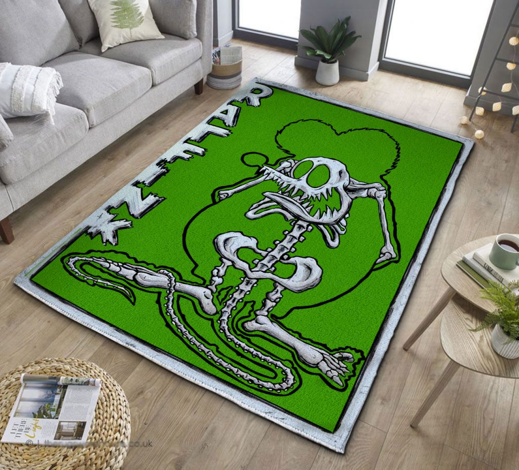 hot rod | rat rod rug 09526 - Rustypod Store