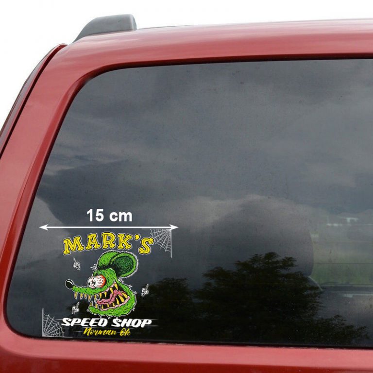 2 PCS personalized hot rod garage | speed shop | kustom kultrure | old ...