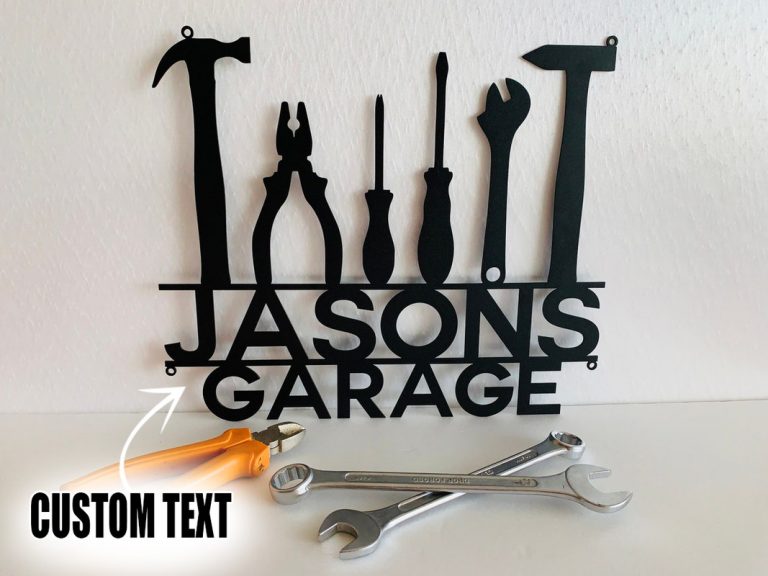 personalized workshop | hot rod | speed shop | garage CNC metal sign ...