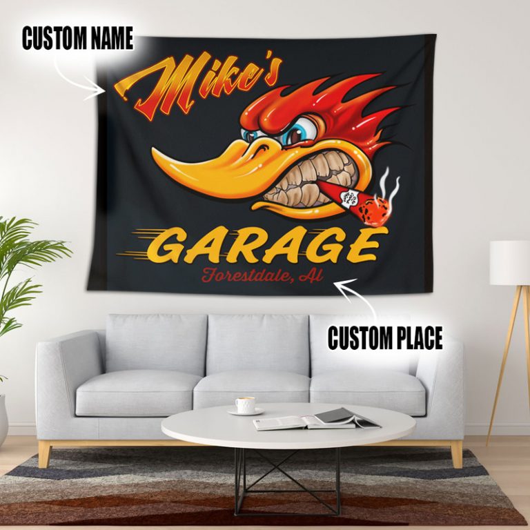 personalized hot rod garage | speed shop | kustom kultrure | old school ...