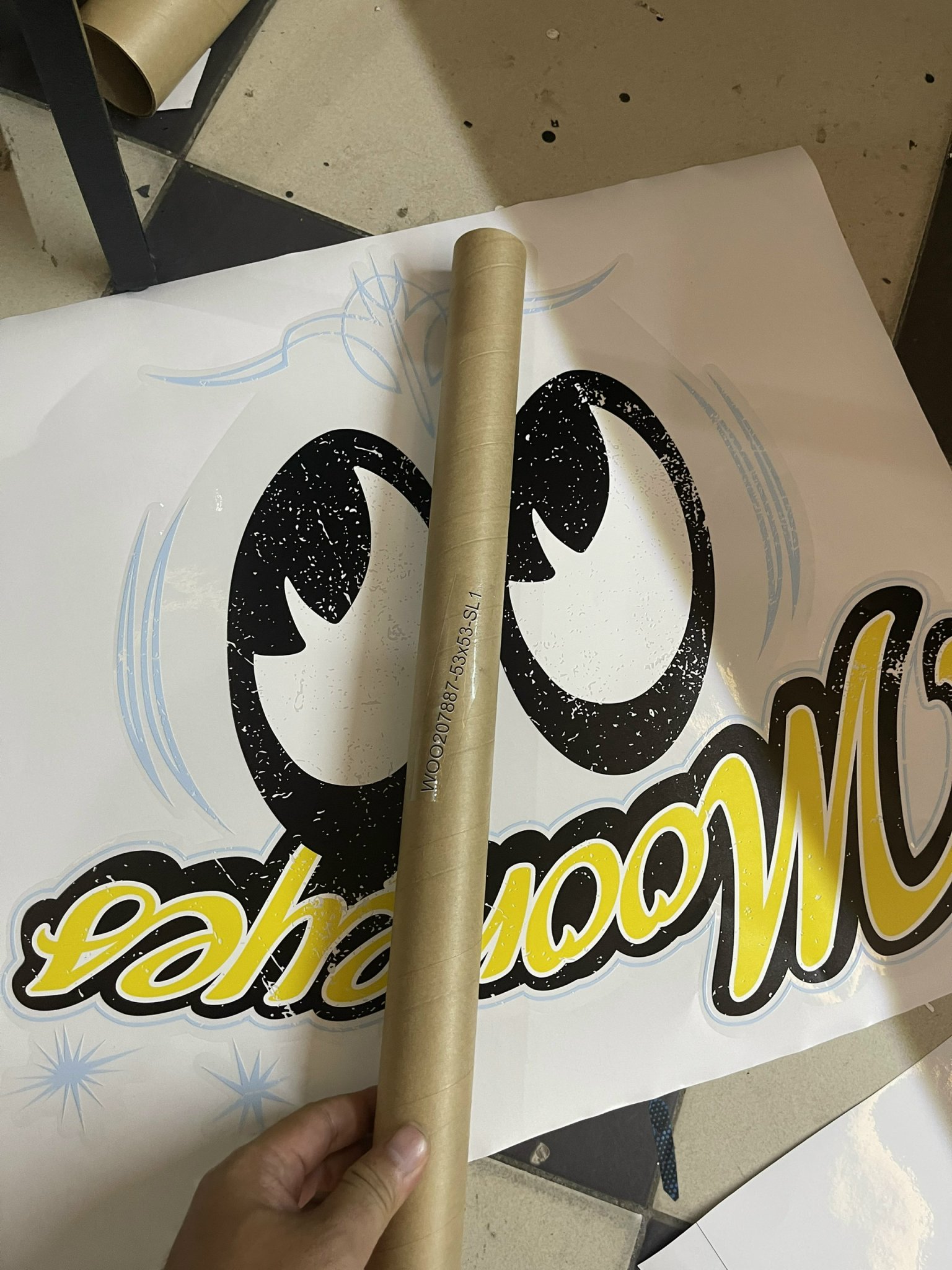 Mooneyes hot rod sticker 11348 - Rustypod Store
