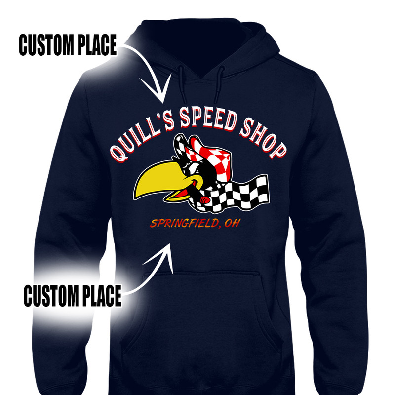 personalized hot rod garage | speed shop | racing Hoodie 09845 ...