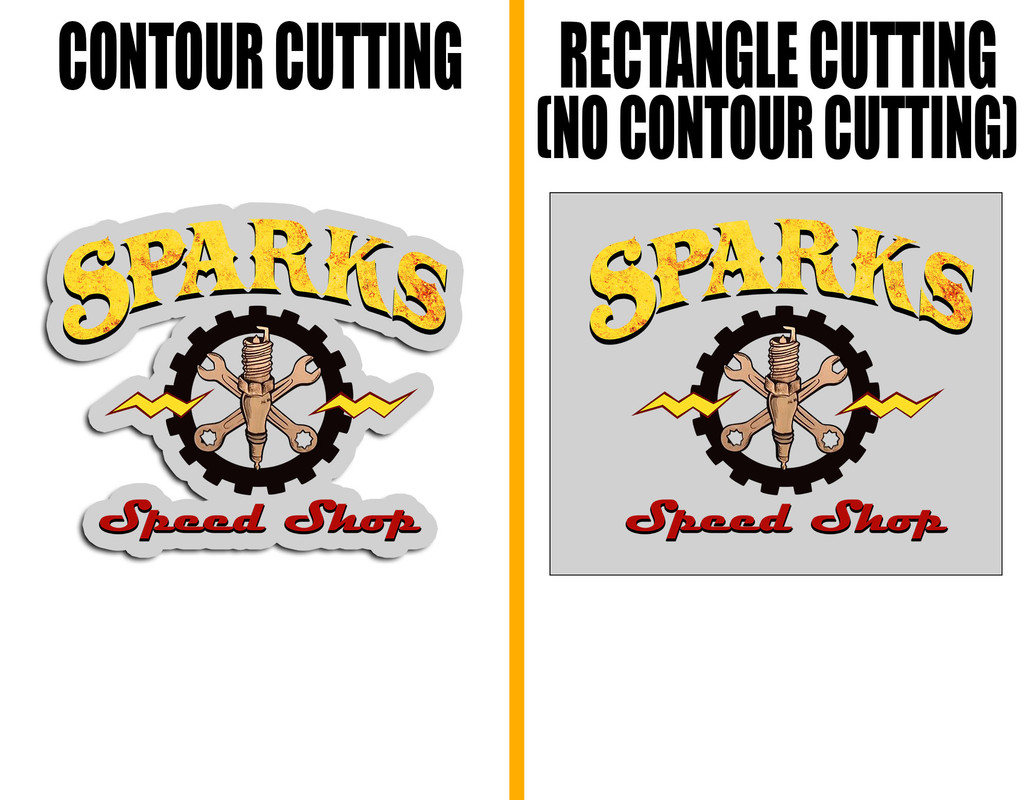 2 pcs personalized speed shop | hot rod garage vinyl sticker 10042 ...