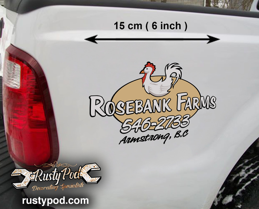 2 pcs personalized farm truck lettering | ranch truck lettering | hot ...