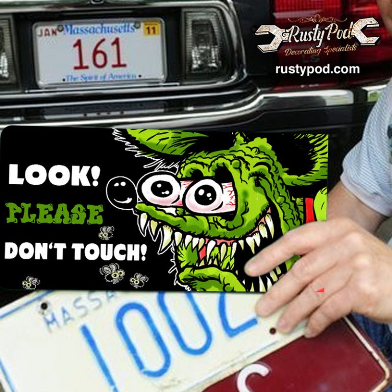 rat fink | hot rod garage | rat rod | look please don't touch license ...