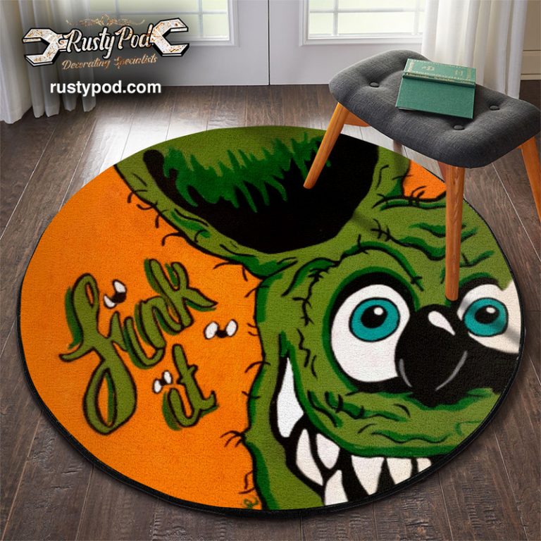 Rat fink round mat 07377 - Rustypod Store