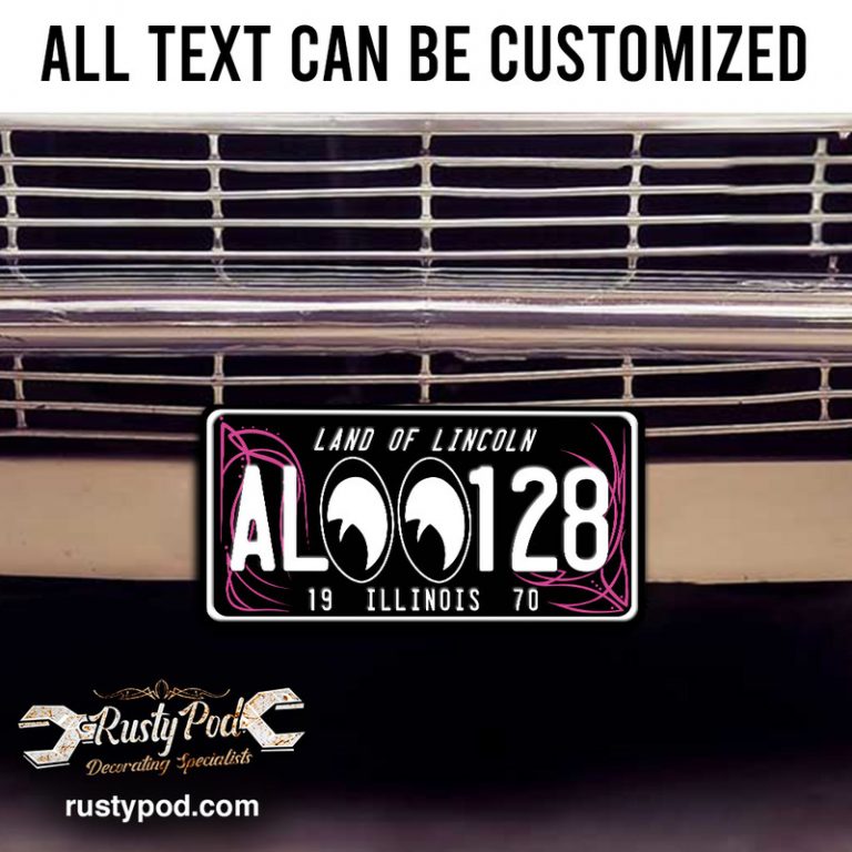 personalized COOL EYES HOT ROD | garage | vintage garage |mancave gift ...