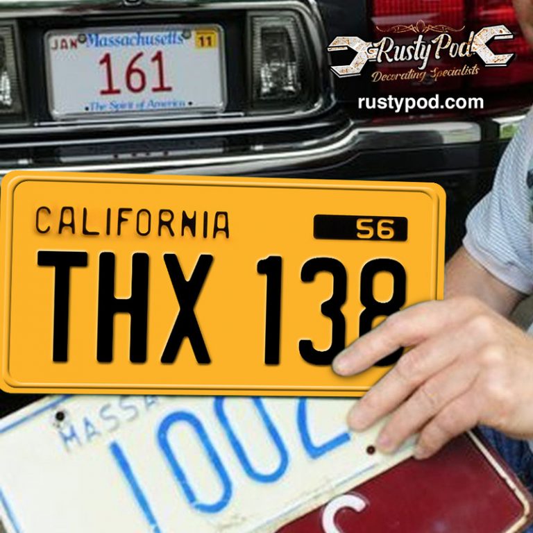 hot rod | american graffiti | thx 138 license plate 10164 - Rustypod Store