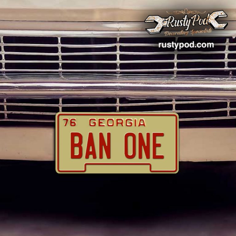 hot rod | Smokey and the Bandit | muscle car | ban one license plate ...