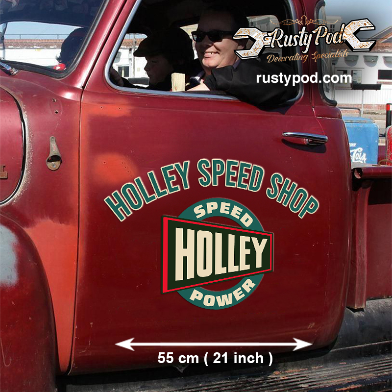 Personalized holley speed shop | hot rod garage | pickup truck ...