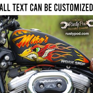 Motorcycle Fuel Tank Decal Archives - Rustypod Store