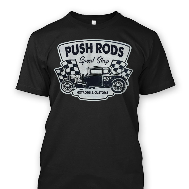 personalized drag racing garage lettering vinyl sticker 10396 ...