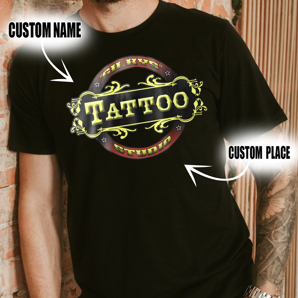 personalized tattoo studio shirt 10896 - Rustypod Store