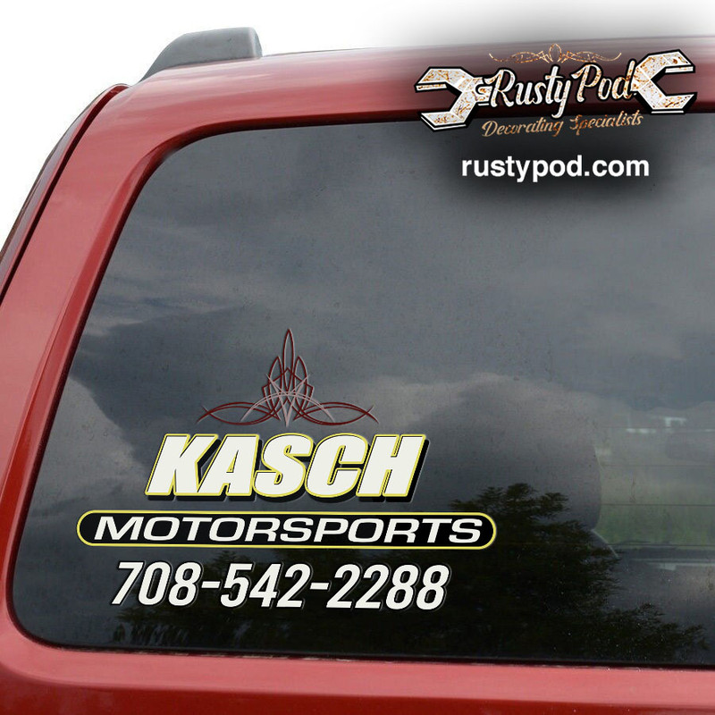 Make a Statement with Car Lettering Stickers - Rustypod Store