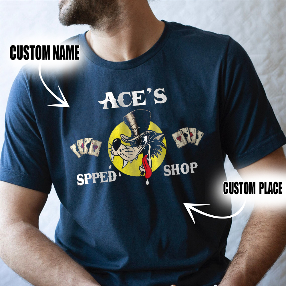 personalized lone wolf speed shop shirt 10912 - Rustypod Store