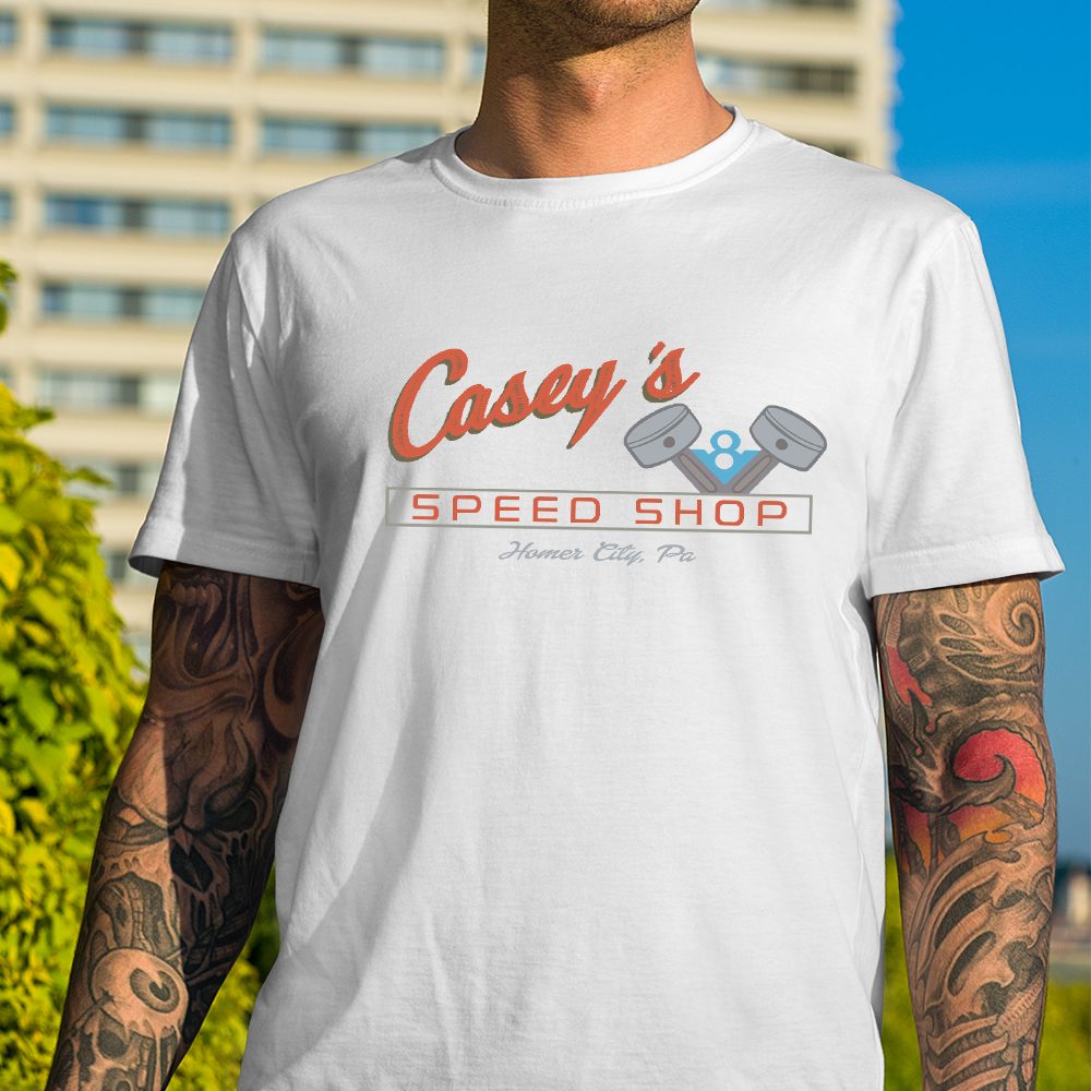 personalized v8 speed shop lettering shirt 10952 - Rustypod Store