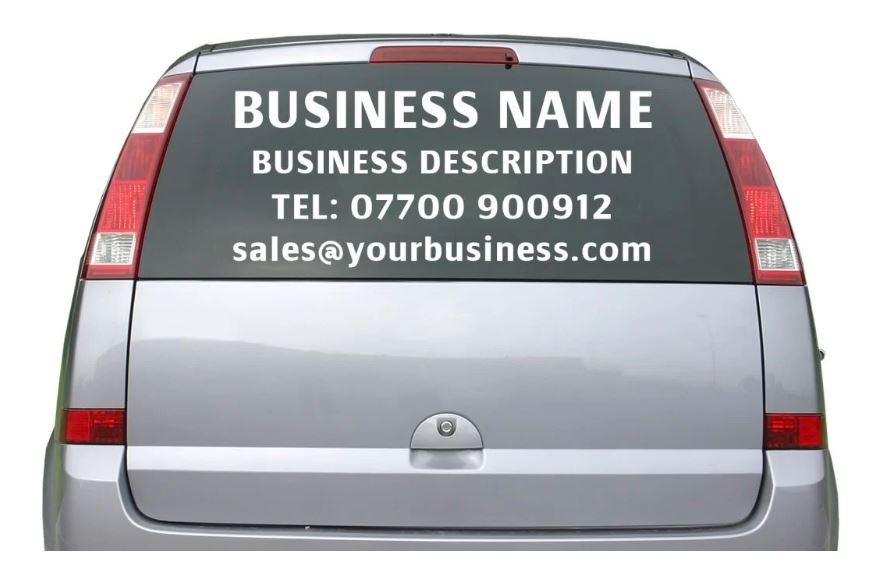 Boost Your Business with Car Lettering Sticker Advertising - Rustypod Store