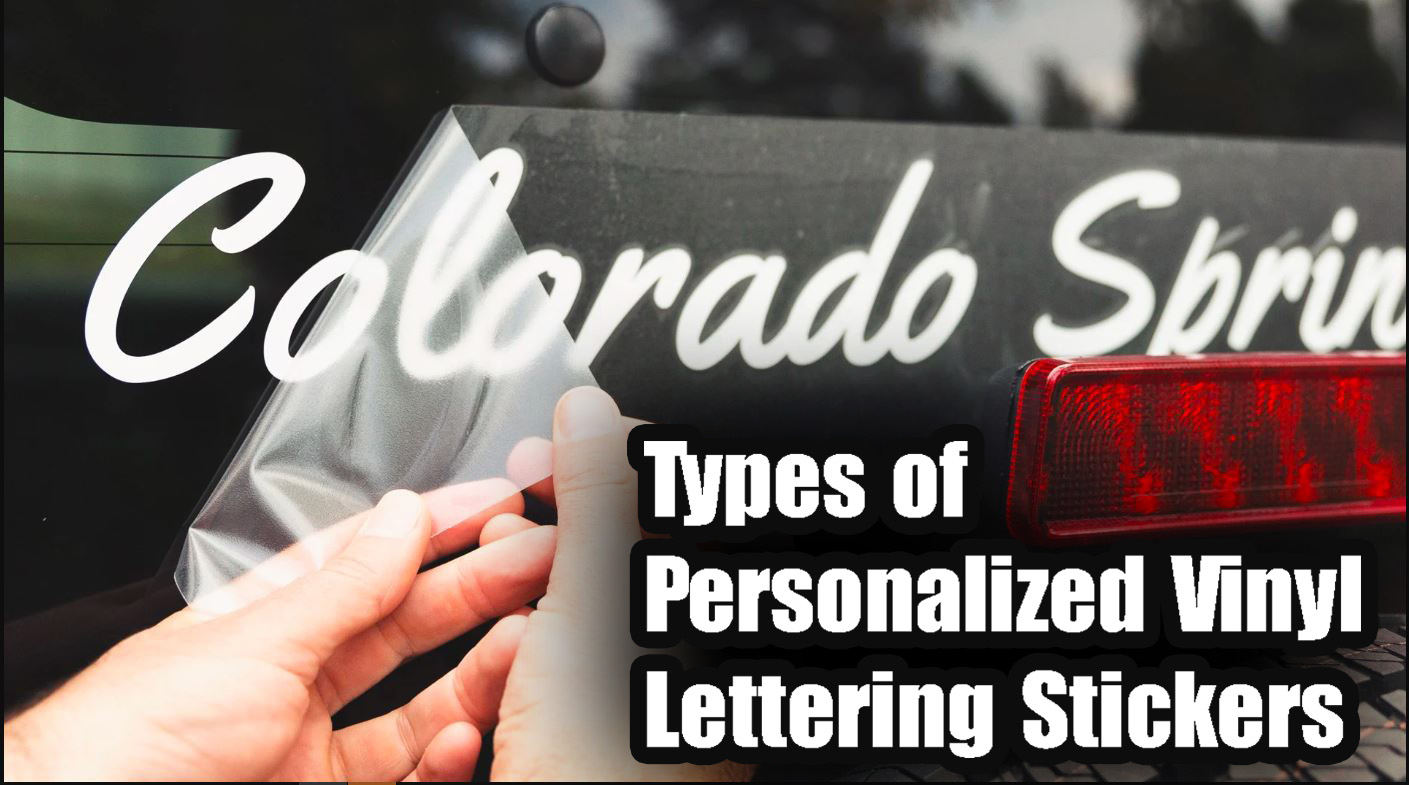 Personalize Your Ride with Personalized Vinyl Lettering Sticker ...